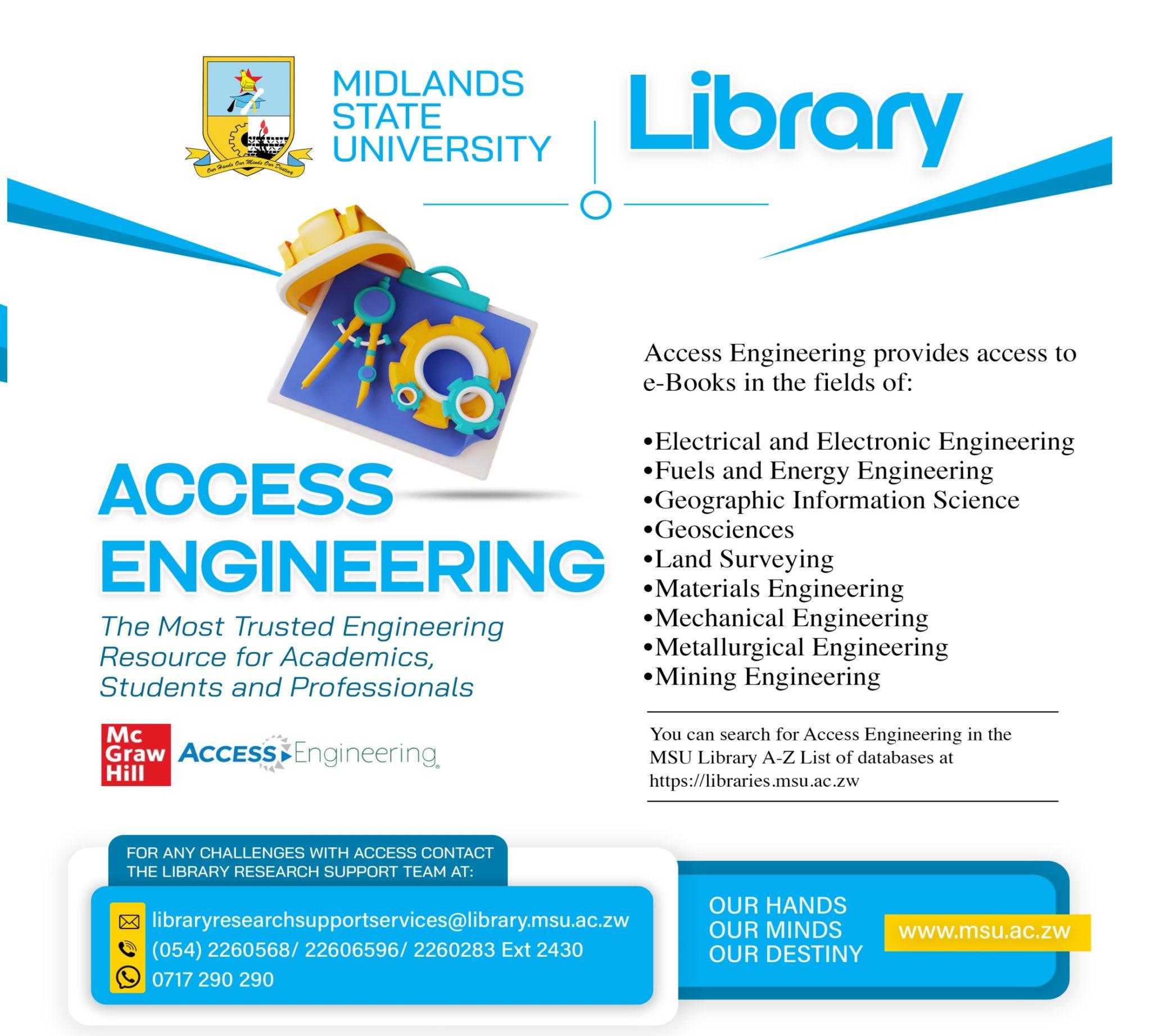 Access Engineering - Midlands State University Libraries